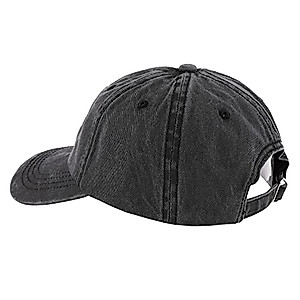 Jeep Wave USA Chino Twill Patch Garment Washed Hat Black