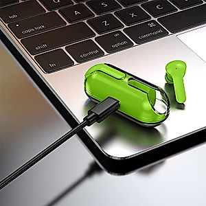 Sport Bluetooth 5.3 Headphones, Wireless Earbuds with Dual LED Battery Display 30Hrs Playtime, IPX7 Waterproof Wireless Headphones with Earhooks, Built-in Mic Earphones for Gym