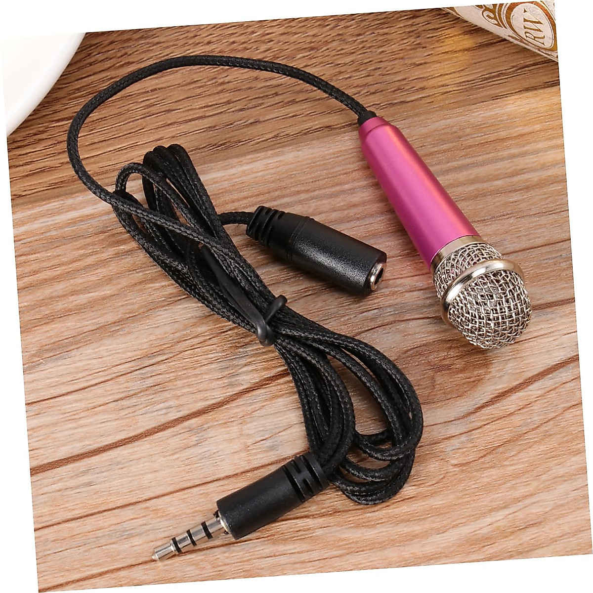 ERINGOGO 3pcs Mini Wireless Speakers for Computer Wire Connect Mic Speaker Machine Wireless Mic Wireless Computer Speakers Small Microphone Mic for Phone USB Mic Electric Wire Handheld