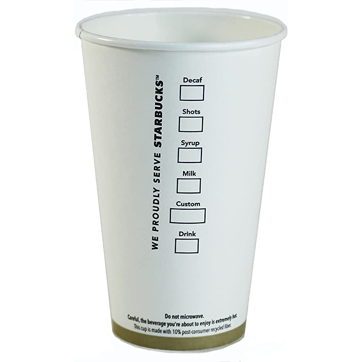 [50 Sets] Disposable Coffee Cups with Lids and Sleeves (16oz Grande) - To Go Hot Cocoa Cup, White Paper, Hot Chocolate Bar Supplies - By Dr. Plenty