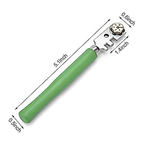 AGPtek Professional Grade Glass Cutter Tool (6 Way Cutting Wheel) - Perfect for Cutting & Scoring Glass Bottles, Mirrors, Window Panes, Shelves, and More!