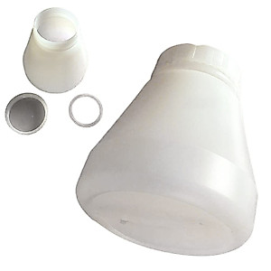 4 Piece Durable Electrostatic Sprayer Hopper Cups for Powder Coating Spray Gun PC02/PC03