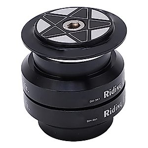 Shanrya Road Bike Headset Bearings, Flexible Rotation Mountain Bike Headset Rust Proof for 34mm Frame