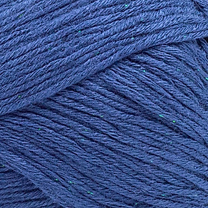 (3 Pack) Lion Brand Yarn Truboo Sparkle Bamboo Yarn, Night Sky