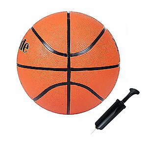 SPDTECH Mini Basketball Size 3 Kids Practice Training Outdoor and Indoor Small Ball for Boys Girls Toddlers Rubber Basketballs 23.2 inch