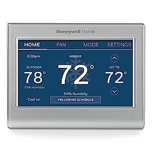 Honeywell Home RENEWRTH9585WF Wi-Fi Smart Color Thermostat (Renewed)