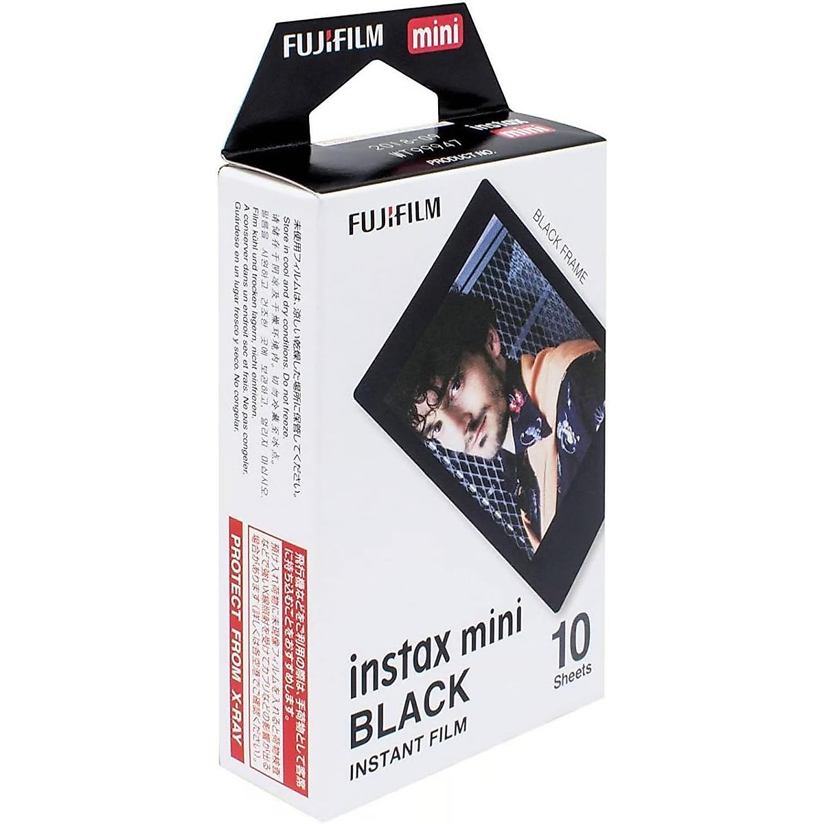 Fujifilm Instant Mini Black Frame Film BluebirdSales Starter Kit (2 Pack) 20 Exposures