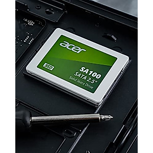 acer SA100 240GB SATA III 2.5 Inch Internal SSD - 6 Gb/s, 3D NAND Solid State Hard Drive Up to 549 MB/s - BL.9BWWA.102