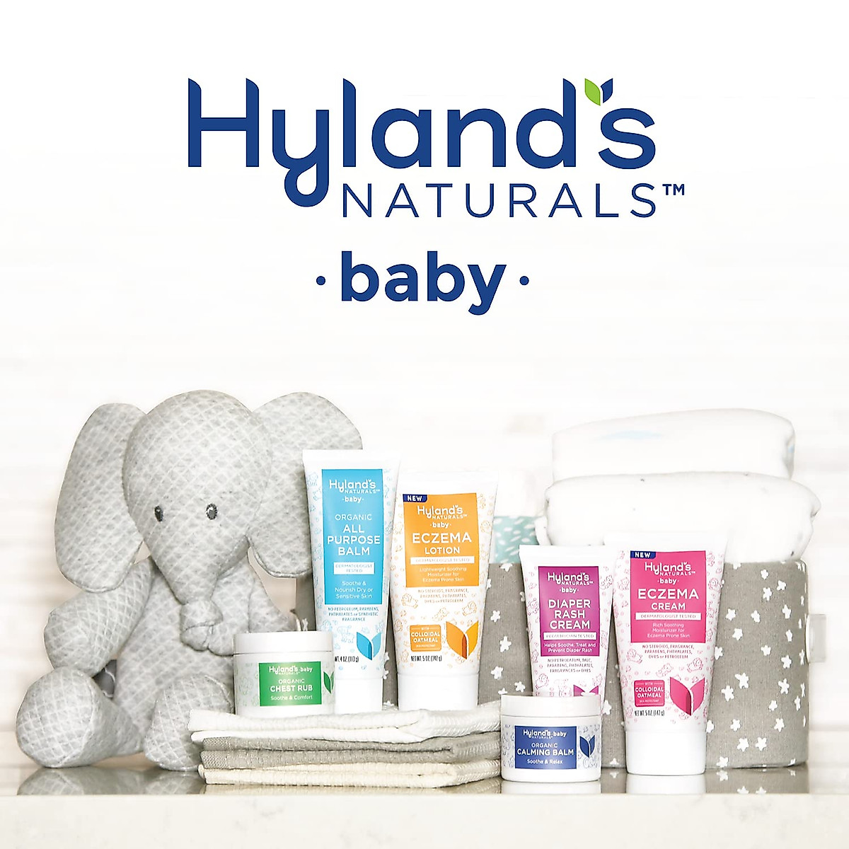 Hyland's Naturals Baby Organic Chest Rub, Soothe & Comfort, with Organic Lavender, Peppermint, & Chamomile Flower Oil, Safe & Gentle, Dermatologist Tested, 1.76 Oz, Infant
