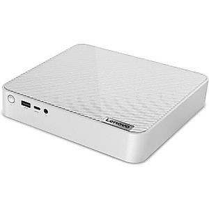 Lenovo 2024 IdeaCentre Mini Business Desktop 12-Core Intel Core i5-13500H Iris Xe Graphics 16GB DDR4 512GB NVMe SSD Thunderbolt 4 USB-C WI-FI AX BT HDMI2.1 DP RJ-45 Windows 11 Pro w/RE USB