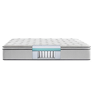 Beautyrest BR800 13 inch Medium Pillow Top Mattress, King, Mattress Only