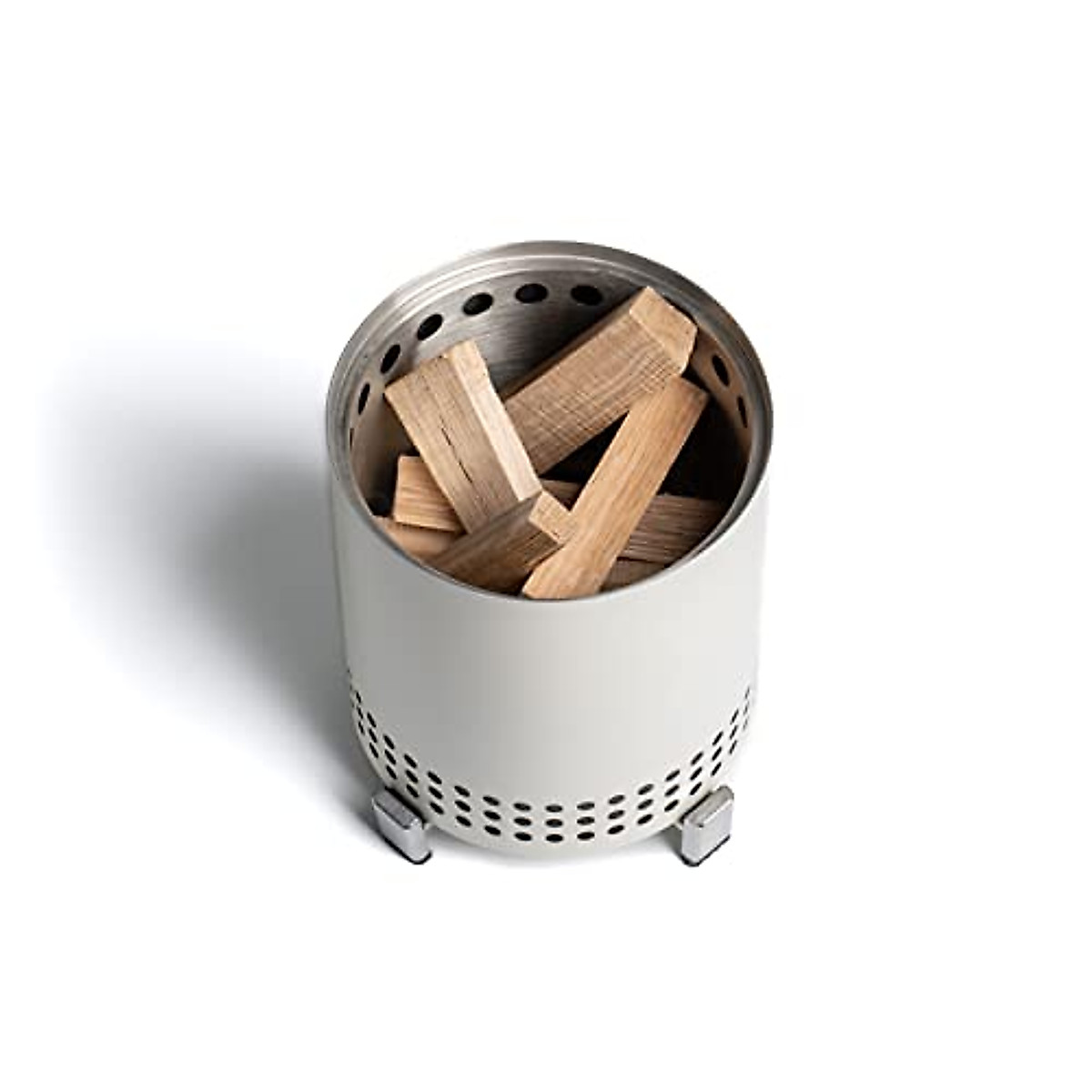 Superior Trading Co. Oak Mini Fire Stick w/Fire Starter Pods for BBQ Grill, Pizza Oven, Wood Stove — USDA Certified Kiln Dried Wood 4-5" Pieces in Galvanized Bucket, BBQ Accessories, 6-7 Lbs