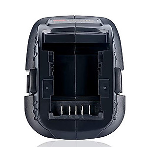 Epowon Battery Adapter Replace for Dewalt DCA1820 18V Tool, Convert Dewalt 20V Li-ion Battery DCB205 for Dewalt 18V NI-Cd&Ni-mh Battery Tools
