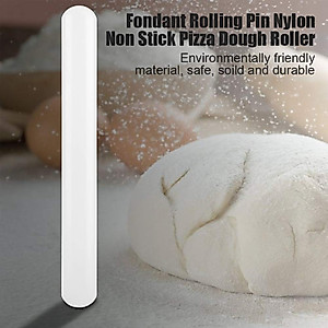 Fdit Nylon Rolling Pin for Baking Chef Baker Roller Non Stick Pizza Dough Roller for Dough Pizza Pie and Cookies