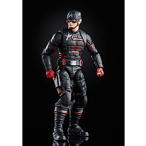 Marvel Legends Series Avengers 6-Inch Action Figure Toy U.S. Agent and 2 Accessories, for Kids Ages 4 and Up