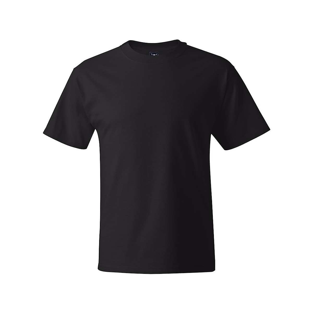 Hanes mens 6.1 oz. Beefy-T(5180)-BLACK-3XL-4PK