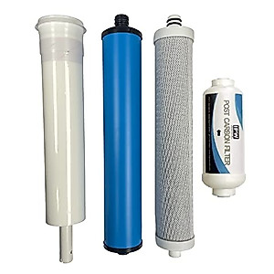 Reverse Osmosis Pre- and Post- Filter Set With Membrane RO Compatible with Microline 435 by IPW Industries Inc.