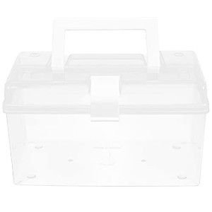 balacoo Plastic Storage Bins with Lids: Clear Latching Box, Plastic Storage Bin with Handle, Storage Bin Tote Organizing Container