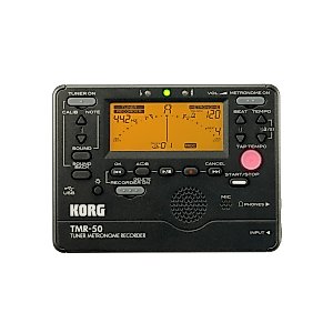 Korg TMR50BK TMR-50 Tuner Metronome Recorder - Black