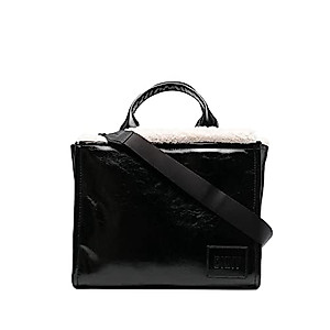DKNY Hadlee Md Tote, Black/Natural
