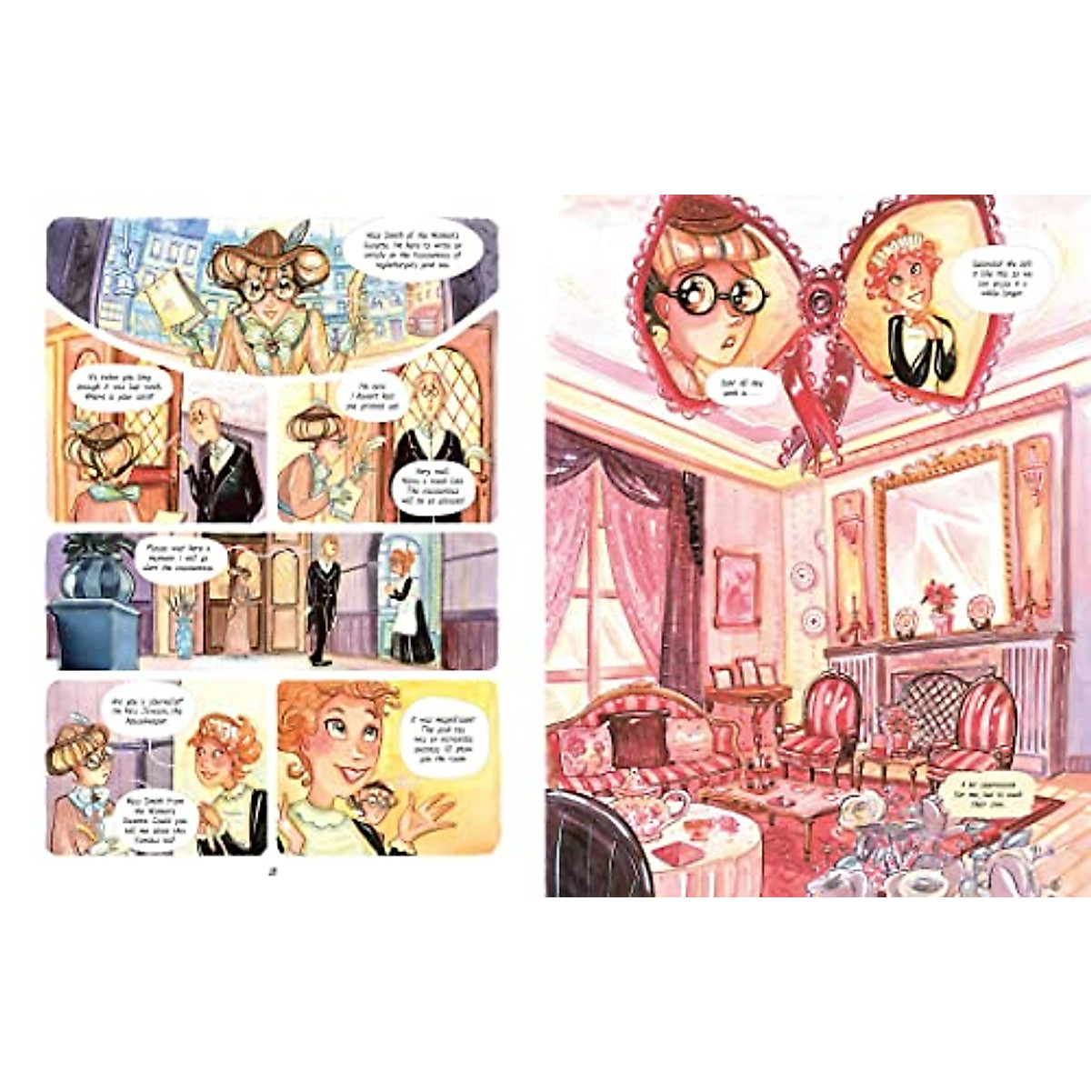 Enola Holmes: The Graphic Novels: The Case of the Peculiar Pink Fan, The Case of the Cryptic Crinoline, and The Case of Baker Street Station (Volume 2)