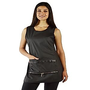 Ladybird Line Waterproof Cobbler Apron Hair Resistant with Zippered Bottoms Ideal for Hair Stylists & Pet Groomers