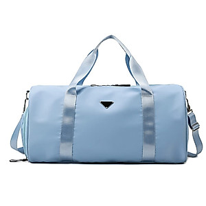 Gym Bag for Women Sports Tote Travel Bags Carry On with Shoe Compartment for Weekender Tennis Baseball Yoga School
