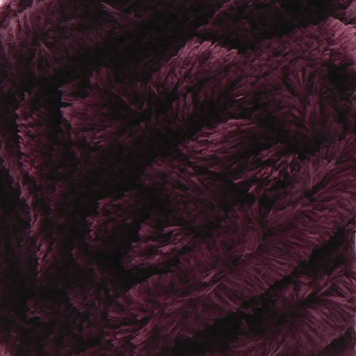 Bernat Yarn Velvet Plus P, Burgundy Plum