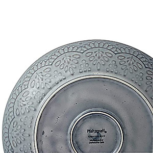 Pfaltzgraff Gabriela Blue 16-Piece Dinnerware Set, Service for 4