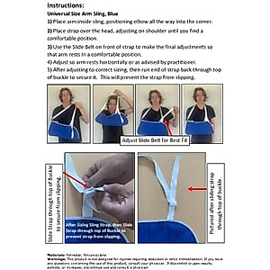 Therapist's Choice® Universal Arm Sling, Blue