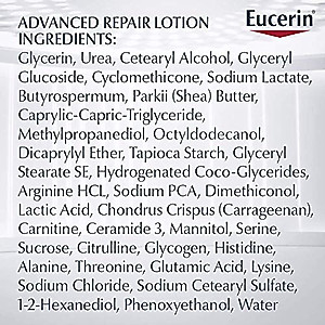 Eucerin Advanced Repair Lotion - Fragrance Free, Full Body Lotion for Very Dry Skin - 16.9 fl. oz. Pump Bottle