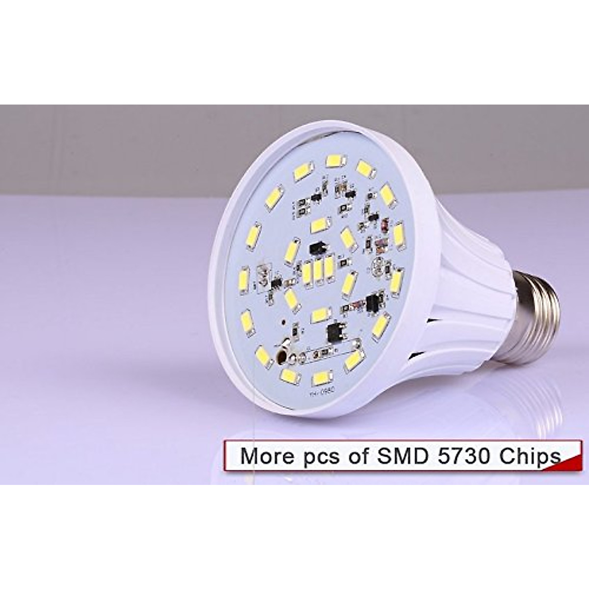 K JINGKELAI 9W Rechargeable LED Bulbs with Battery Backup - Emergency Light Bulb, E27/E26 Base, 60W Equivalent Brightness, Intelligent Power Outage Lighting with Hook, 4-Pack