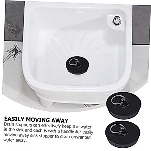 2 Pcs Plug Kitchen Supplies Suction Sink Stopper Bathtub Stopper Durable Stopper Bathroom Supplies Kitchen Accessories Shower Stopper Drain Stopper Premium Sink Stopper