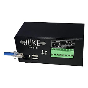 Juke-8: 8 Zone Multi-Room Amplifier | Stream Wirelessly via Airplay 2, Spotify Connect, Bluetooth, DLNA | App Controlled Audio System