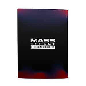 Head Case Designs Officially Licensed EA Bioware Mass Effect Logo Legendary Graphics Vinyl Faceplate Sticker Gaming Skin Decal Cover Compatible With Sony PlayStation 5 PS5 Digital Edition Console