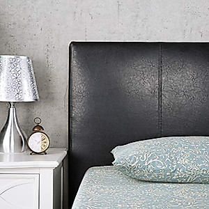 Zinus Gerard Platform, Queen, Espresso & Green Tea 12-inch Memory Foam Mattress, Queen