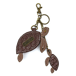 CHALA Ocean Collection Women's Decorative Key Fob/Coin Purse Accessory (Two Turtles)