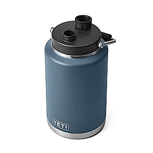 YETI Rambler Gallon Jug, Vacuum Insulated, Stainless Steel with MagCap, Nordic Blue