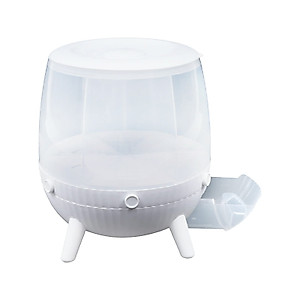 LOYALHEARTDY 6-Grid Rice Dispenser 360° Rotating Rice Grain Dispenser Dry Grain Storage Container Tank Food Dispenser Kitchen for Grains, Rice, Beans, Coffee Beans