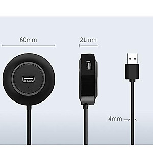 SHYPT The 4-Port Expansion USB Splitter 2.0 4-Port HUB Hub Docking Station Laptop USB C Hub