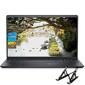 Dell Newest Inspiron 15 Business Laptop, 15.6" FHD Display, Intel 10-Core i5-1235U Processor up to 4.4GHz, 64GB RAM, 1TB SSD, Intel UHD Graphics, WiFi 6, Bluetooth, Numeric Keypad, Windows 11 Home