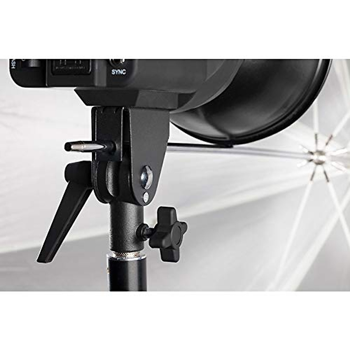 Westcott 4633 7-Feet Silver with Black Cover Parabolic Umbrella