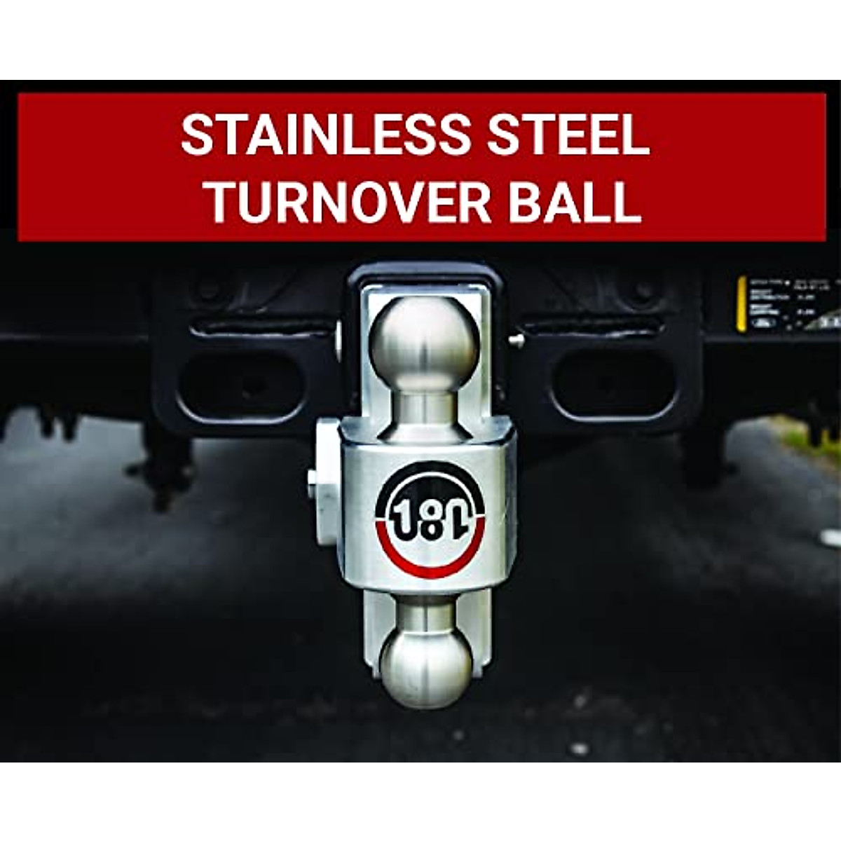 Weigh Safe Adjustable Trailer Hitch Ball Mount - 6" Adjustable Drop Hitch for 2.5" Receiver - Premium Heavy Duty Aluminum Trailer Tow Hitch w/ Stainless Steel Tow Balls (2" & 2 5/16") - 18,500 GTW
