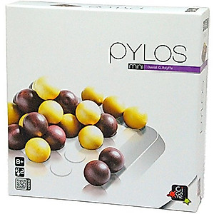 Pylos Mini | Travel-Friendly Strategy Game for Adults and Families | Ages 8+ | 2 Players | 15 Minutes