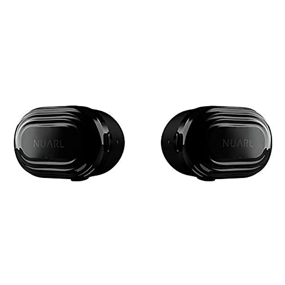 NUARL N10 Plus Active Noise Canceling Completely Wireless Earphones Earbuds Multi-Point Support Bluetooth5.2 7hr Playback aptX AAC with HDSS IPX4 N10PLUS-PB(Piano Black)