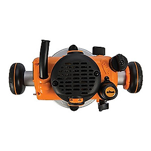 Triton MOF001 2-1/4 HP / 13 Amp Dual Mode Precision Plunge Router , Orange