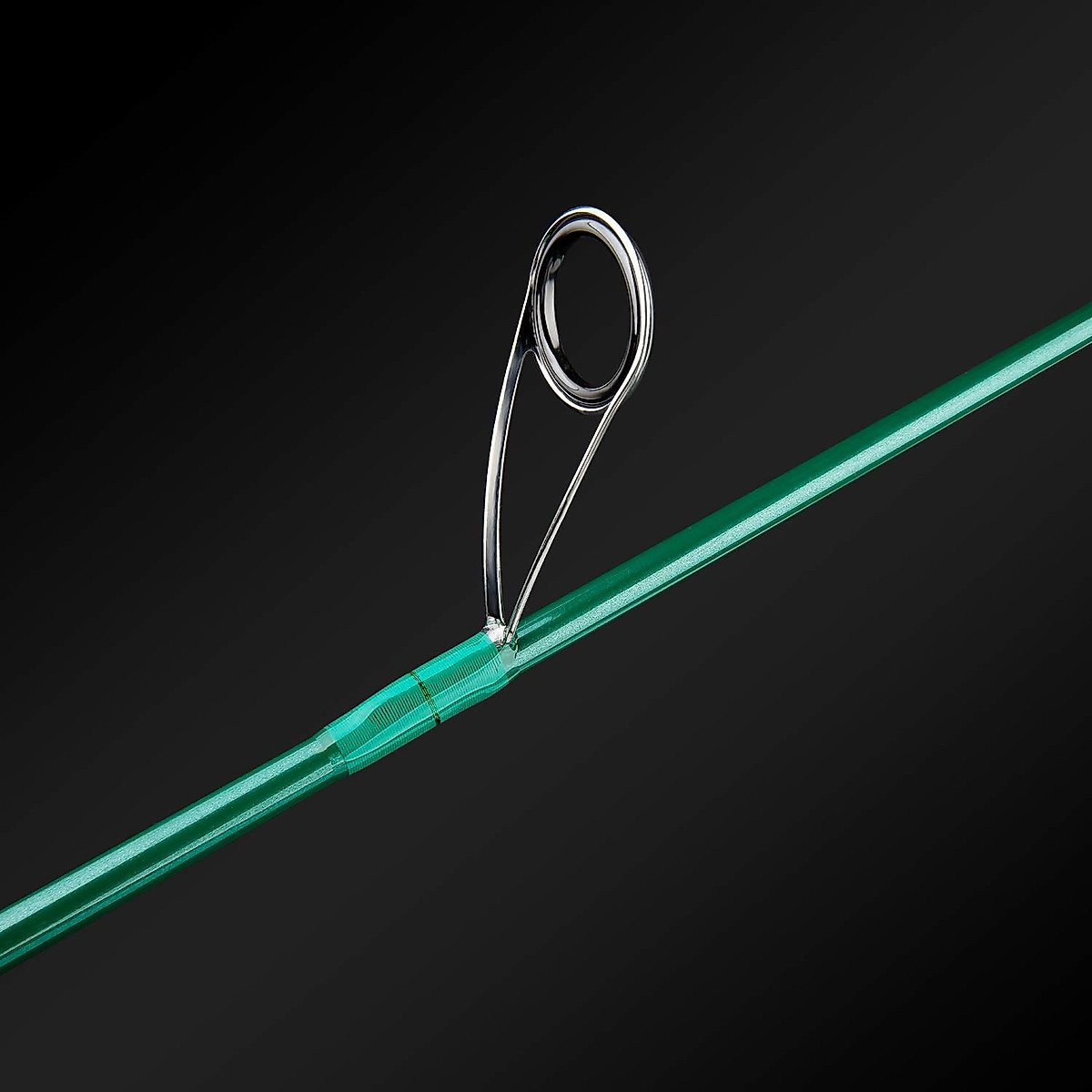 BERRYPRO Ultralight Spinning Fishing Rod, Travel Spinning Rod with Solid Carbon Tip Fast Action(6', 6'6'',7',7'6'') (7'-Ultra Light-2pc)