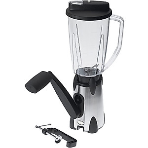 The ultimate vortex blender Camp & Outdoor Vortex Blender, 2- Speed Hand - Cranked Blender Multi, 1500 milliliters, 10.5" x 6.5" x 5.75", weighs 4 lbs.