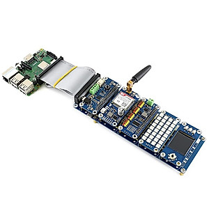 XYGStudy Stack HAT I/O Expansion Connector for Raspberry Pi, 5 Sets of 2x20 Pinheaders, Directly Pluggable, USB Power Port