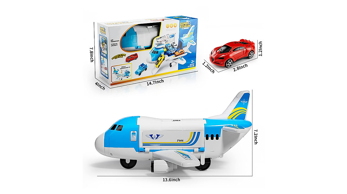 LOVE LIFE Airplane Toy Set - Fun for Kids Age 3-10
